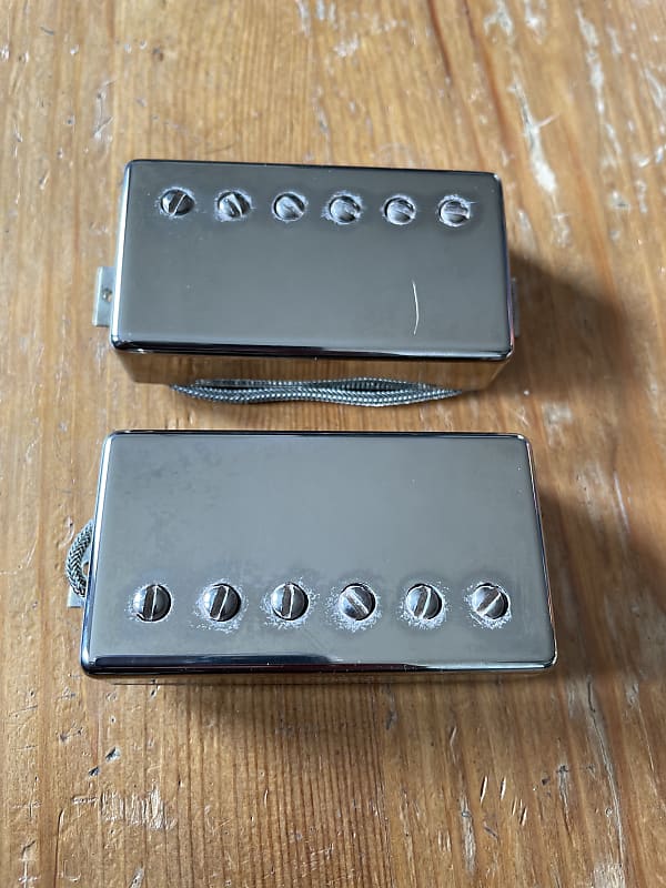 Gibson Tim Shaw PAF 1981 Set- Chrome | Reverb