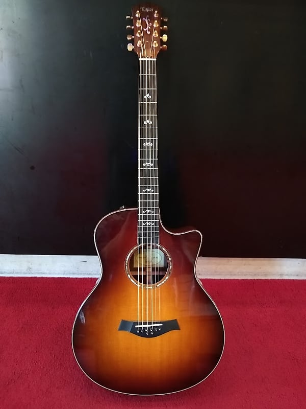 Taylor Custom Baritone 2010 Sunburst 8 String | Reverb