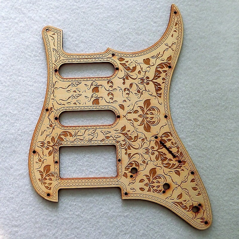 Guitar HSS Pickguard Strat Style Scratch Plate | Reverb