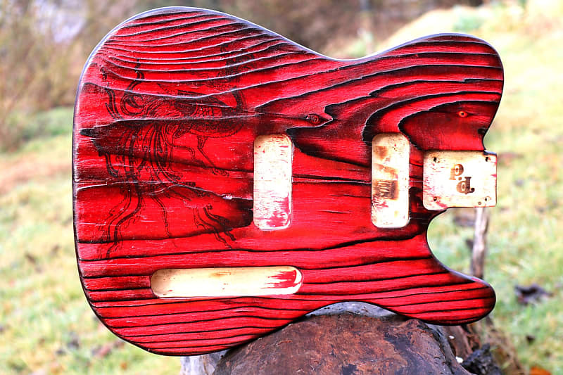 Telecaster "barncaster" body, dual P-90 | Reverb UK