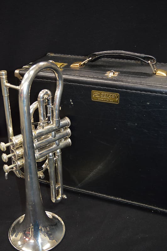 Getzen Custom G Series 2001 - Silver Plated Brass | Reverb