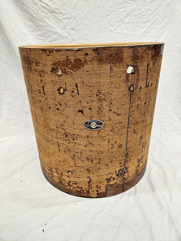 Vintage 1970s Slingerland 16x16 3-ply Floor Tom Drum Shell W/ | Reverb