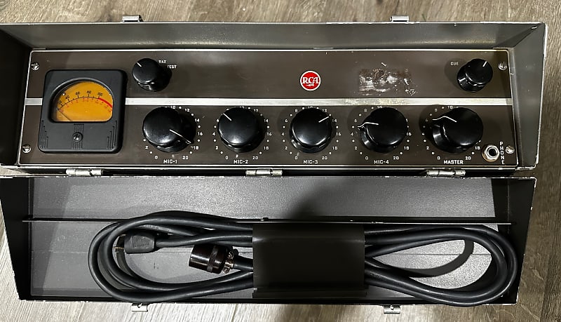 Vintage RCA BN6B Germanium 4 Channel Mixer | Reverb