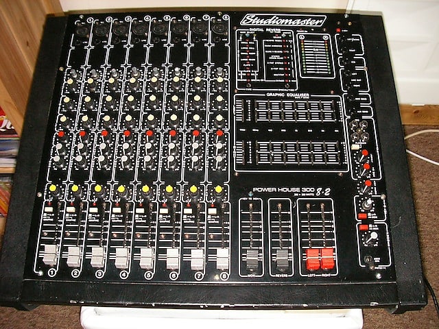 PowerHouse Studiomaster 300 8.2 - Black | Reverb UK