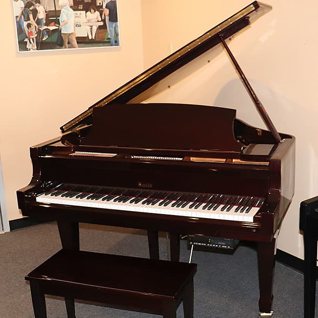 Knabe KN-500 5' Mahogany Baby Grand Piano MGF 1997 in Korea | Reverb