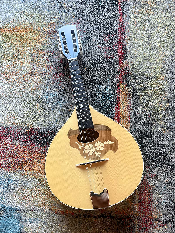 Acoustica Tonewood Mandolin 2018 Natural | Reverb UK