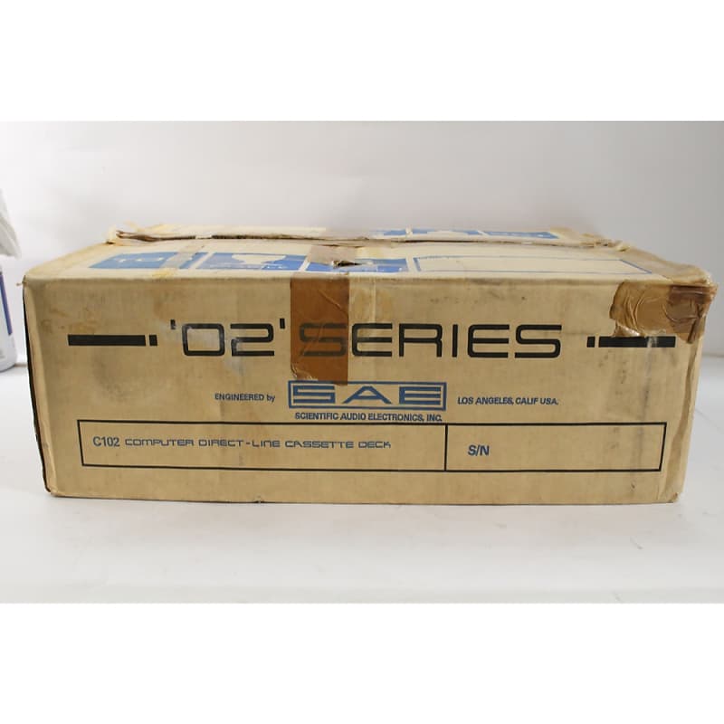 SAE C102 Computer Direct Line Cassette Deck - For | Reverb