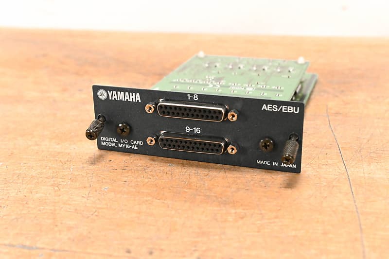 Yamaha MY16-AE 16-Channel AES/EBU Interface Card | Reverb Canada
