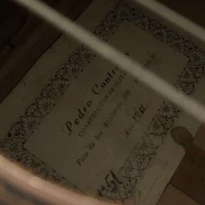 Pedro Contreras Valbuena Spain Classical Flamenco 1981 | Reverb