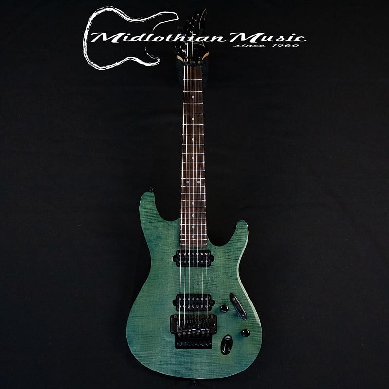 Ibanez S-Series - 7-String S7420FM - Transparent Blue Gloss | Reverb