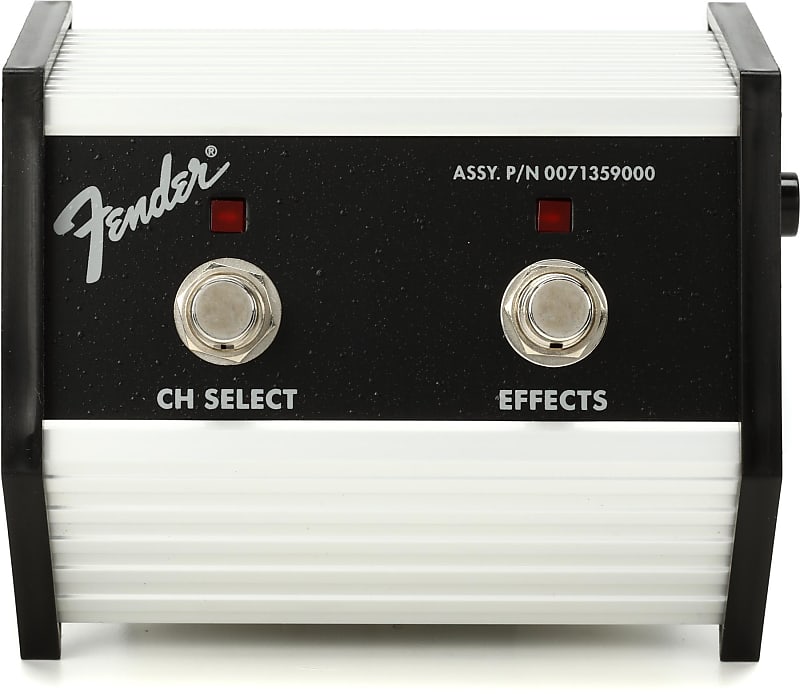Fender 2-Button Footswitch for Channel Select and Effects | Reverb