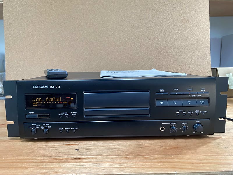 TASCAM DA-20 Digital Audio Tape (DAT) Machine 1990's - | Reverb UK