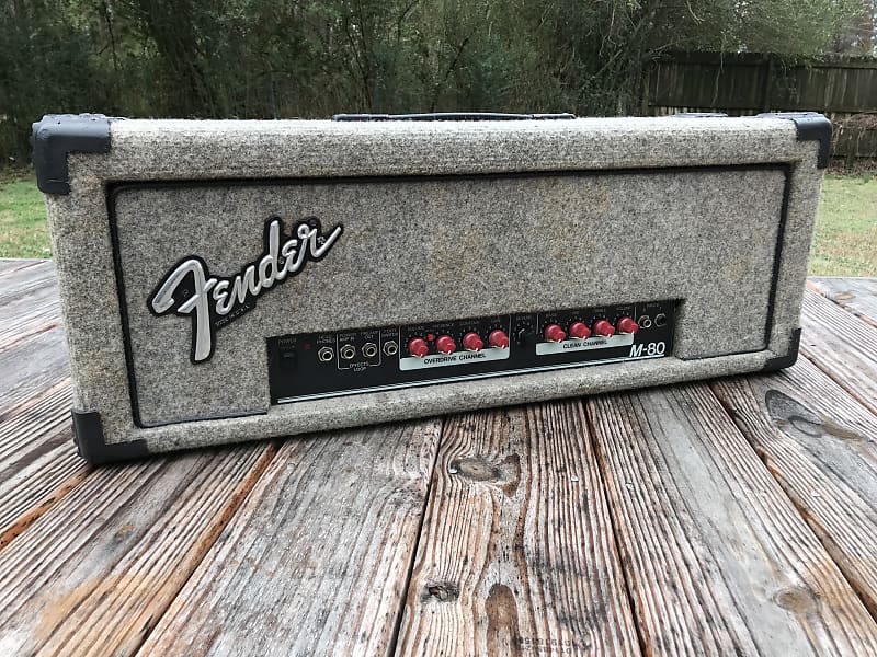 Fender M80 Head - 80’s Solid State USA | Reverb