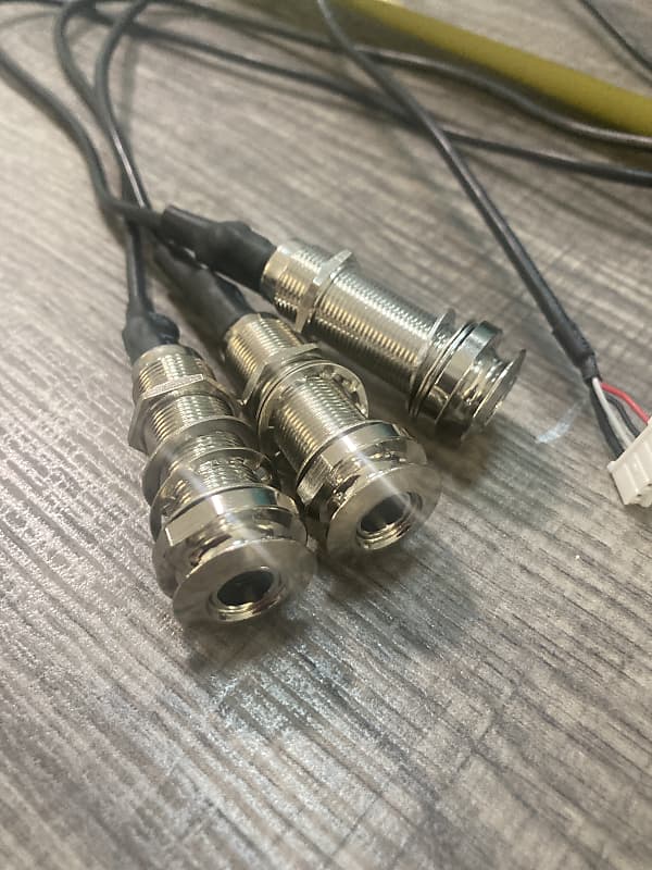 Acoustic Guitar 3 input jacks for piezo pickup 2025 - | Reverb Canada