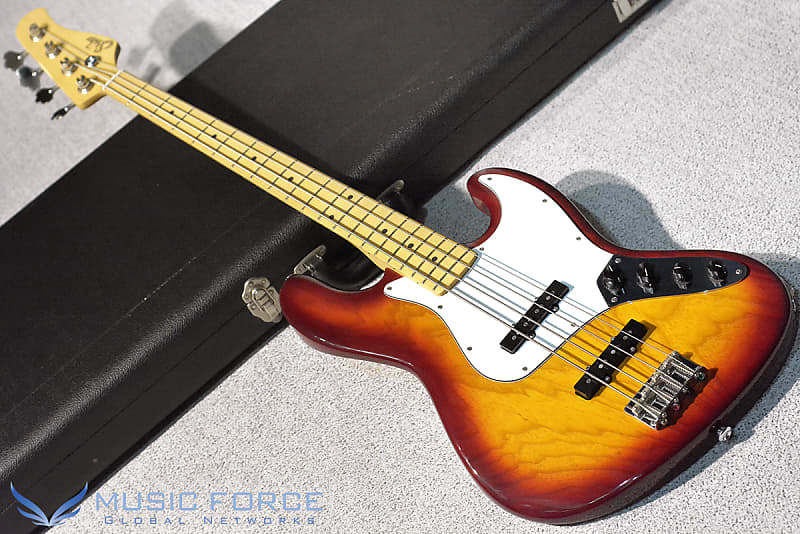 Suhr Custom Classic J Bass - Aged Cherry Burst | Reverb