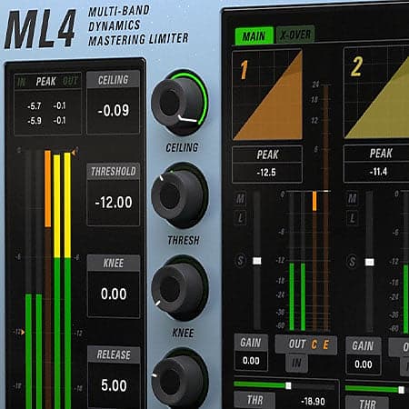 McDSP ML4000 v7 Mastering Limiter Plug-In (Native, Download) | Reverb