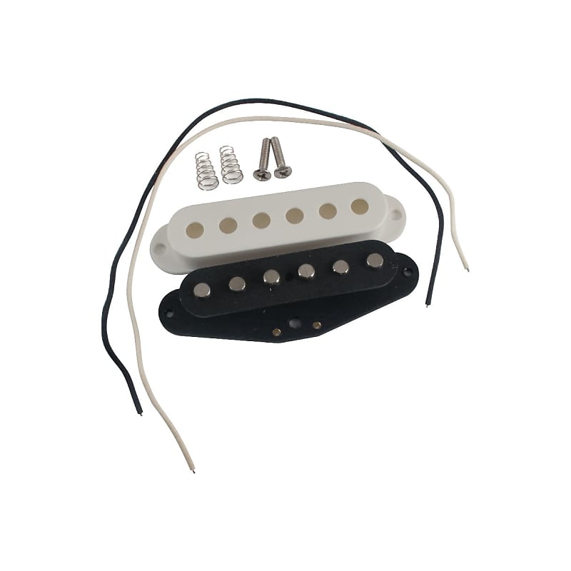 Solo DIY Strat Single Coil Pickup Kit - White | Reverb