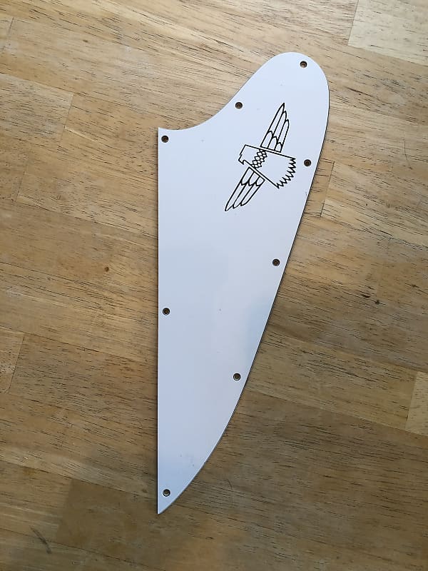 Gibson Thunderbird pickguard - White | Reverb