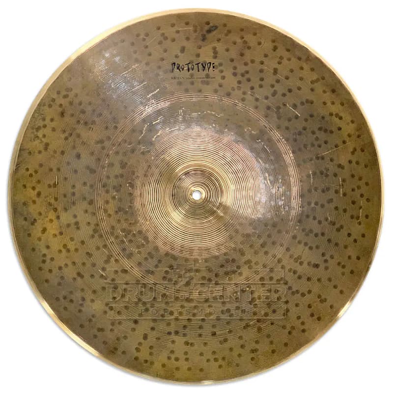 Sabian Prototype HH Light Raw Ride Cymbal 21" 2196 grams | Reverb