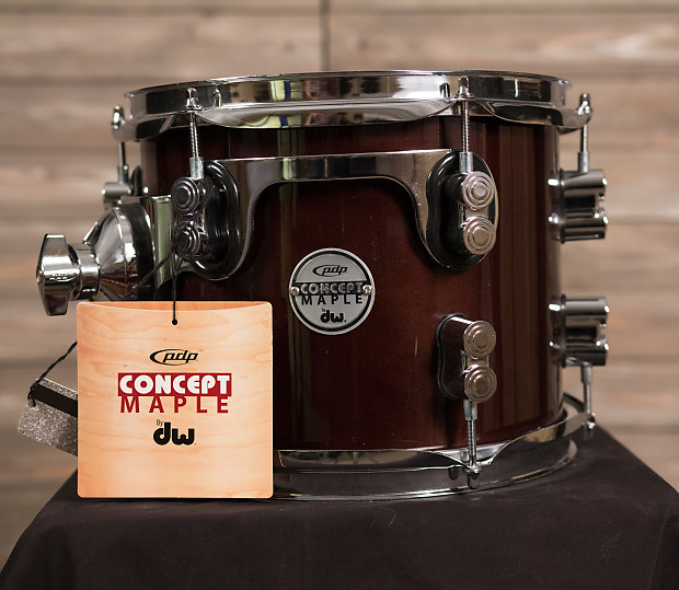 PDP PDCM0810STTW Concept Maple Series 8x10" Rack Tom | Reverb