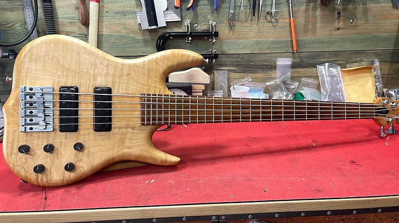 Ken Smith CR5 Flame Maple 1997 Natural | Reverb