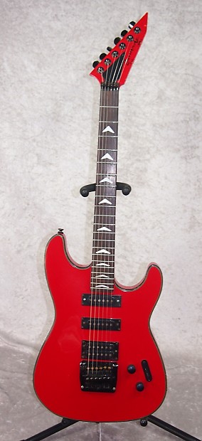 Burnside by Guild Blade Electric Guitar in Red Finish | Reverb