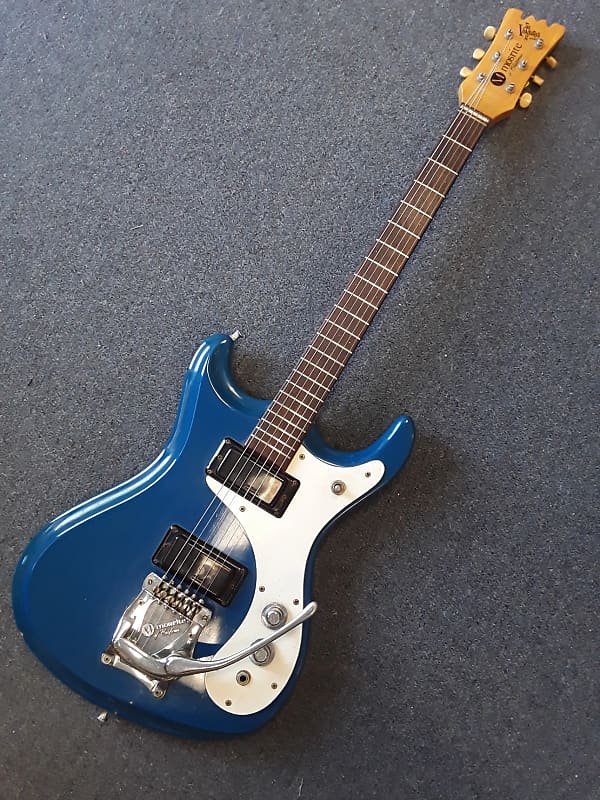 Mosrite Ventures II 1965 Ink Blue | Reverb