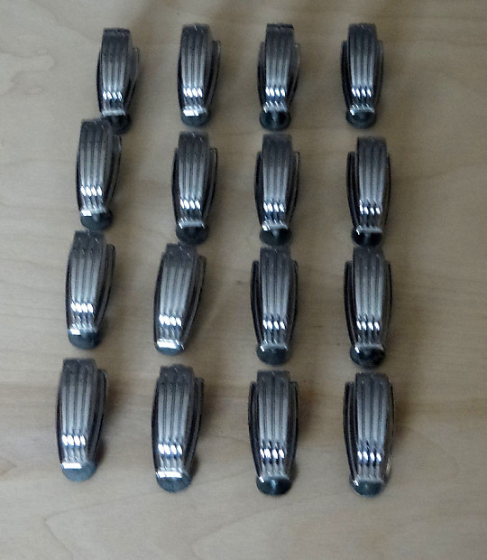 18 Ludwig Mini Classic Lugs chrome | Reverb