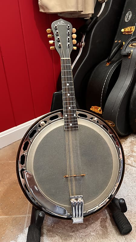 1927 Gibson Mando Banjo MB3 40 Hole Arch Top Tone Ring | Reverb