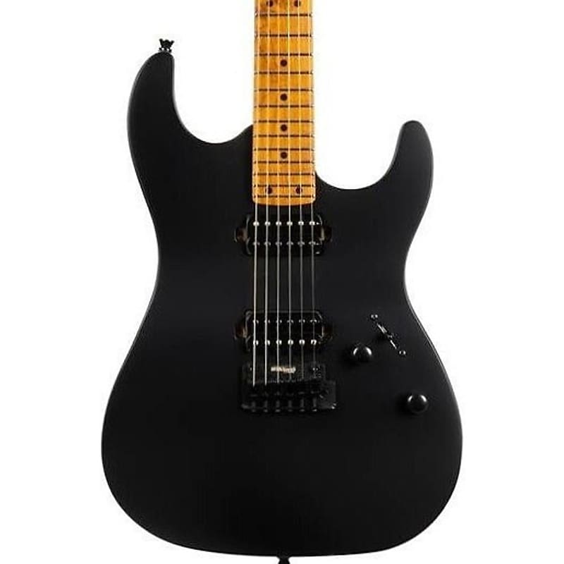 Jet JS-500 HH Electric Guitar Satin Black | Reverb