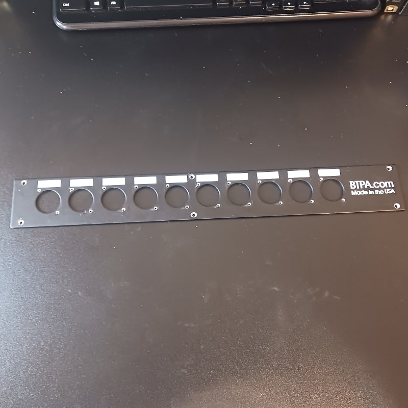 Best-Tronics Pro Audio 10 Port Pedaltrain Panel DIY Kit 1 of | Reverb