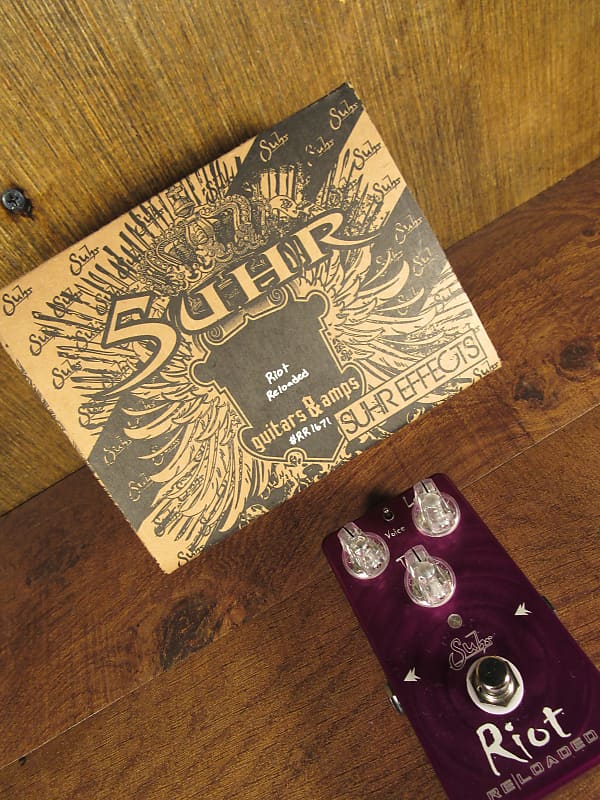 Suhr Effects Riot Reloaded Distortion Effects Pedal (Like | Reverb