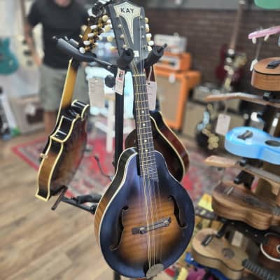 KAY N-2 Mandolin 1960s 2 Color Sunburst | Reverb