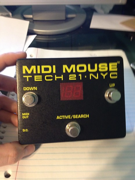 Tech 21 midi mouse Black | Reverb