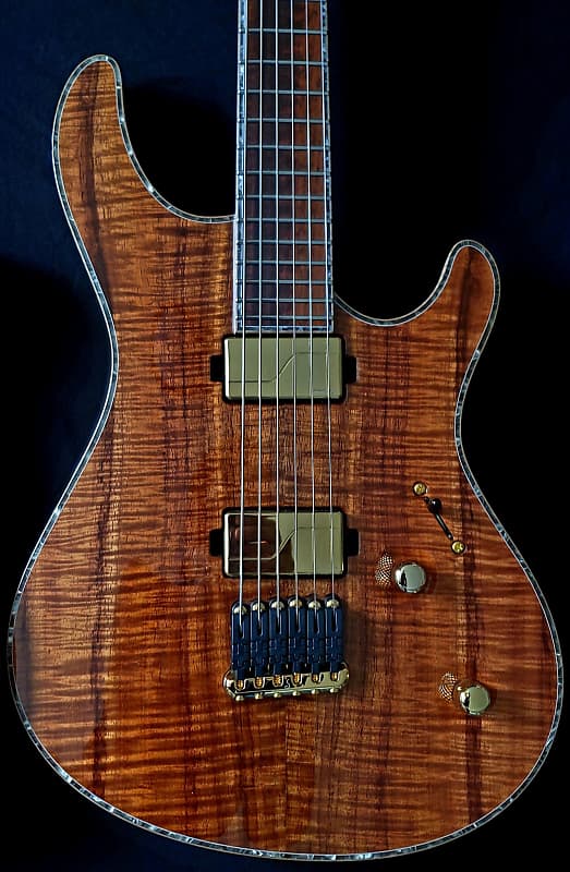 Mayones Regius 6 Master Grade Koa 2021 | Reverb Australia