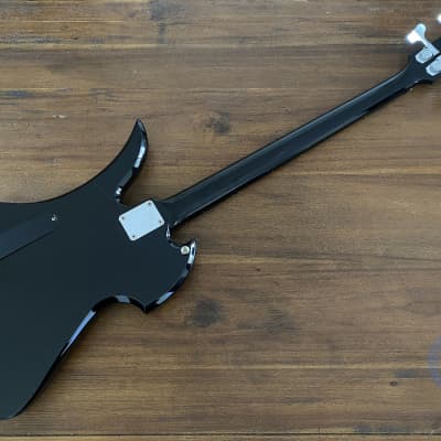 Fernandes Mockingbird Bass, MB-65, Black, MIJ, 1990 | Reverb