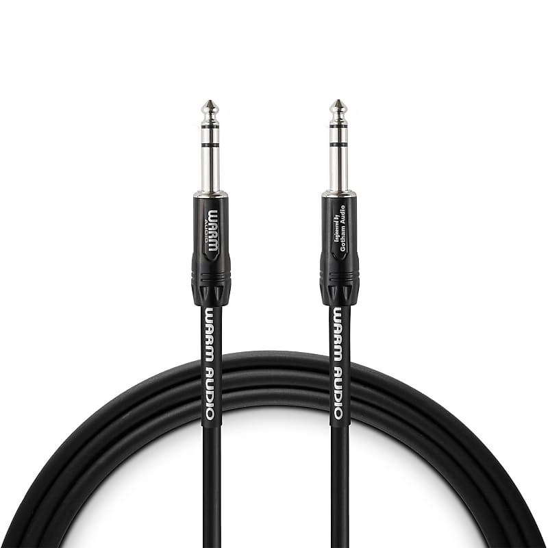 Warm Audio Pro Series 1/4" TRS Cable - 3' | Reverb