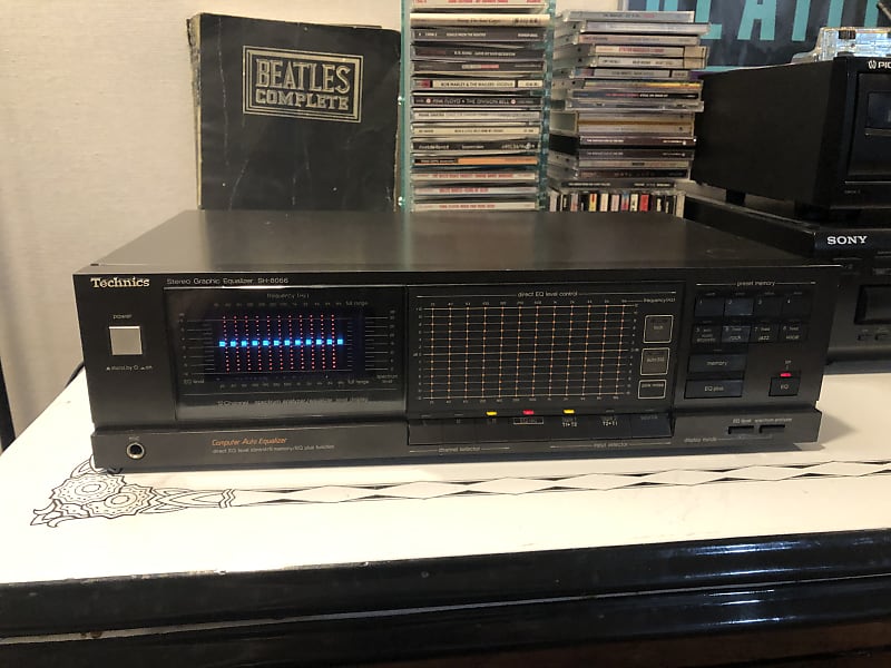 Technics Stereo Graphic Equalizer SH-8066 Late 80s | Reverb