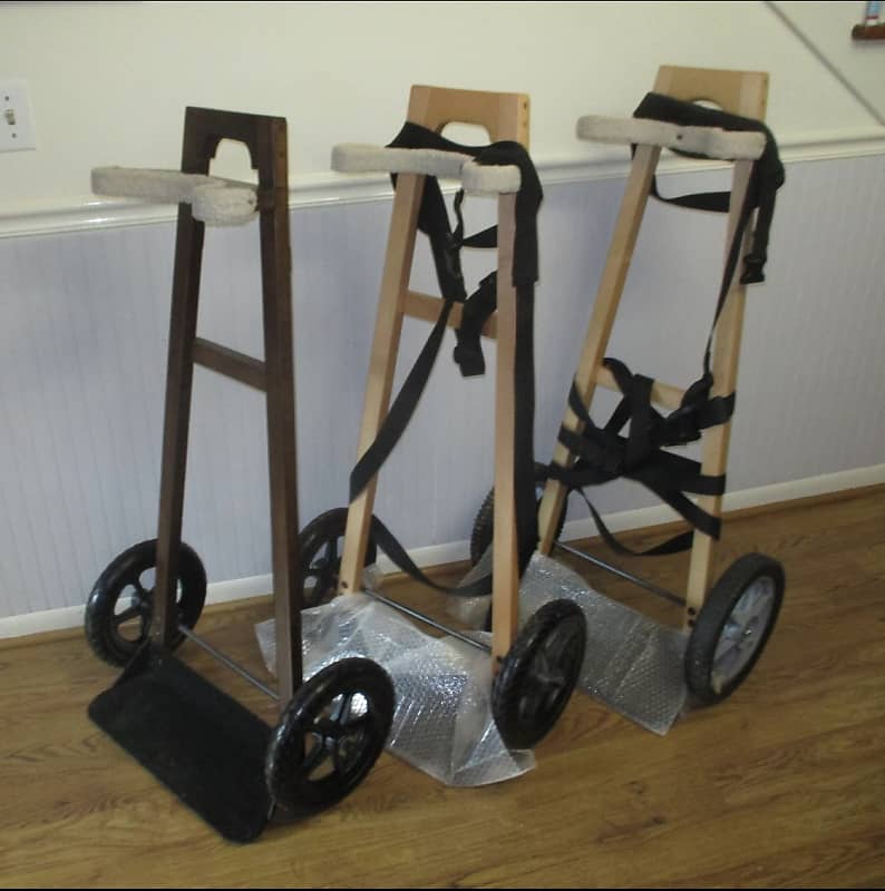 American made wooden harp cart/dolly | Reverb