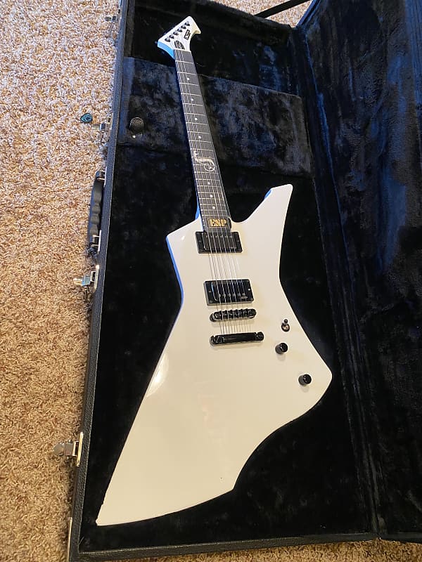 ESP Snakebyte custom shop 2013 Snow White | Reverb