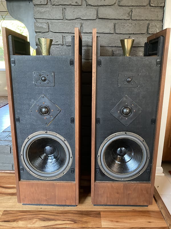 Vintage Pair of Infinity Monitor II A Speakers Need Repair | Reverb