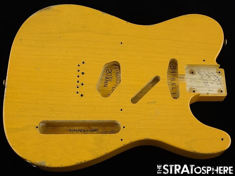 USA Fender Custom Shop 20th Anniv 51 Nocaster Relic BODY | Reverb