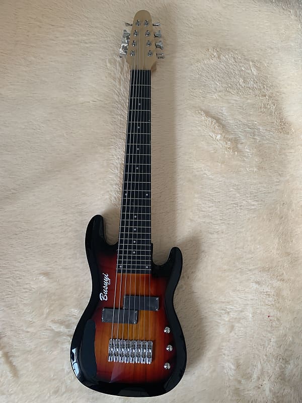 8 String Bass /5 String Fretless Bass Busuyi Double Neck | Reverb UK