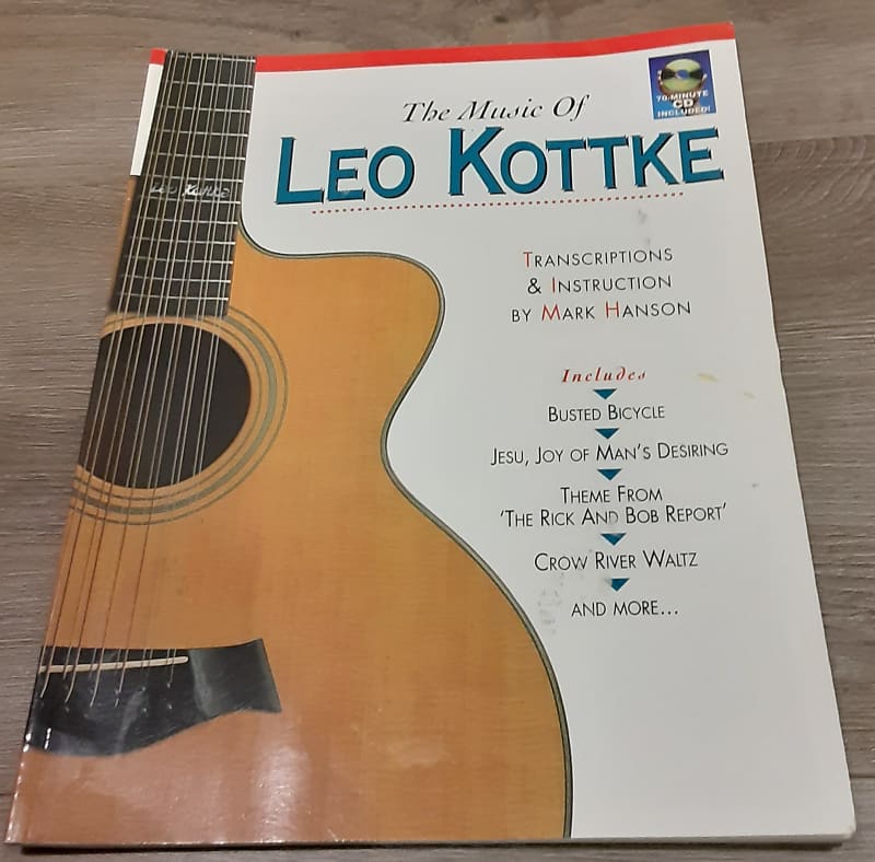 LEO KOTTKE - THE MUSIC OF LEO KOTTKE- GUITAR TAB BOOK - | Reverb
