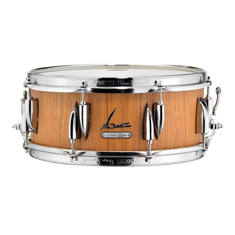 Sonor Vintage Snare Drum 14x5.75 Teak Semi-Gloss | Reverb UK