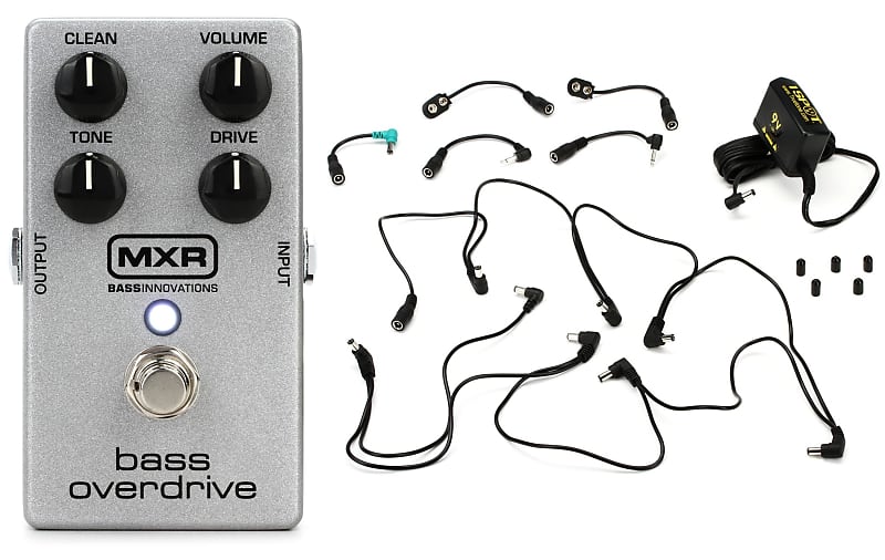 MXR M89 Bass Overdrive Pedal + Truetone 1 SPOT Combo Pack - | Reverb