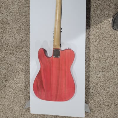 Jim Cat Red Stain Telecaster | Reverb