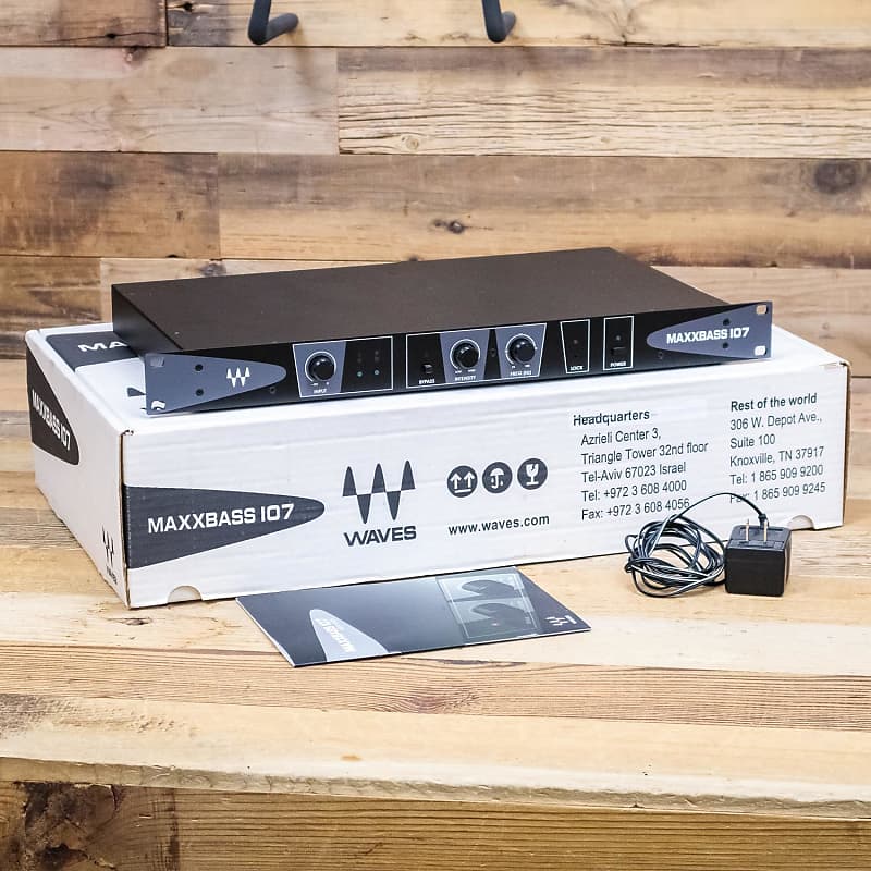 Waves MaxxBass 107 Stereo Bass Frequency Enhancer | Reverb