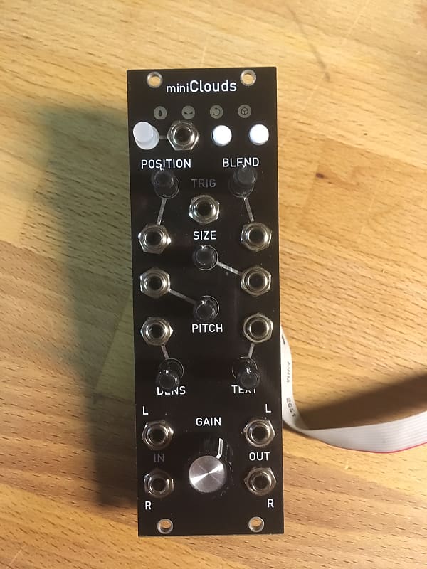 Instruo designed Mutable Instruments MiniClouds Micro Clouds | Reverb