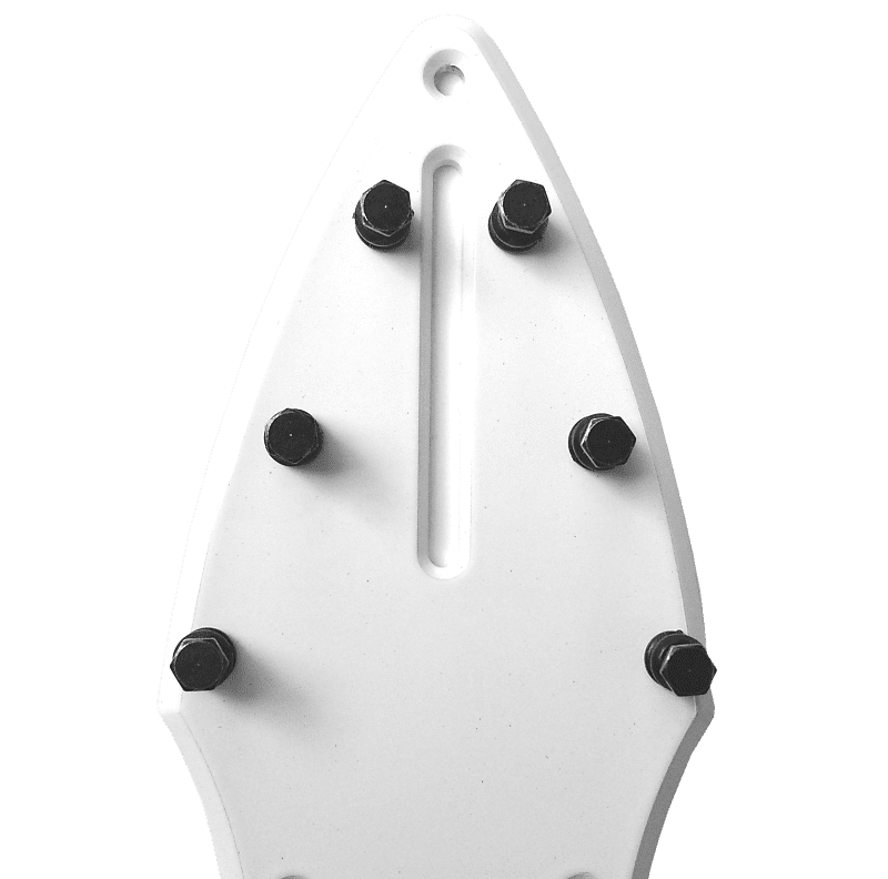String Butler V5 Arctic (White with Black Pins and Rollers) - | Reverb